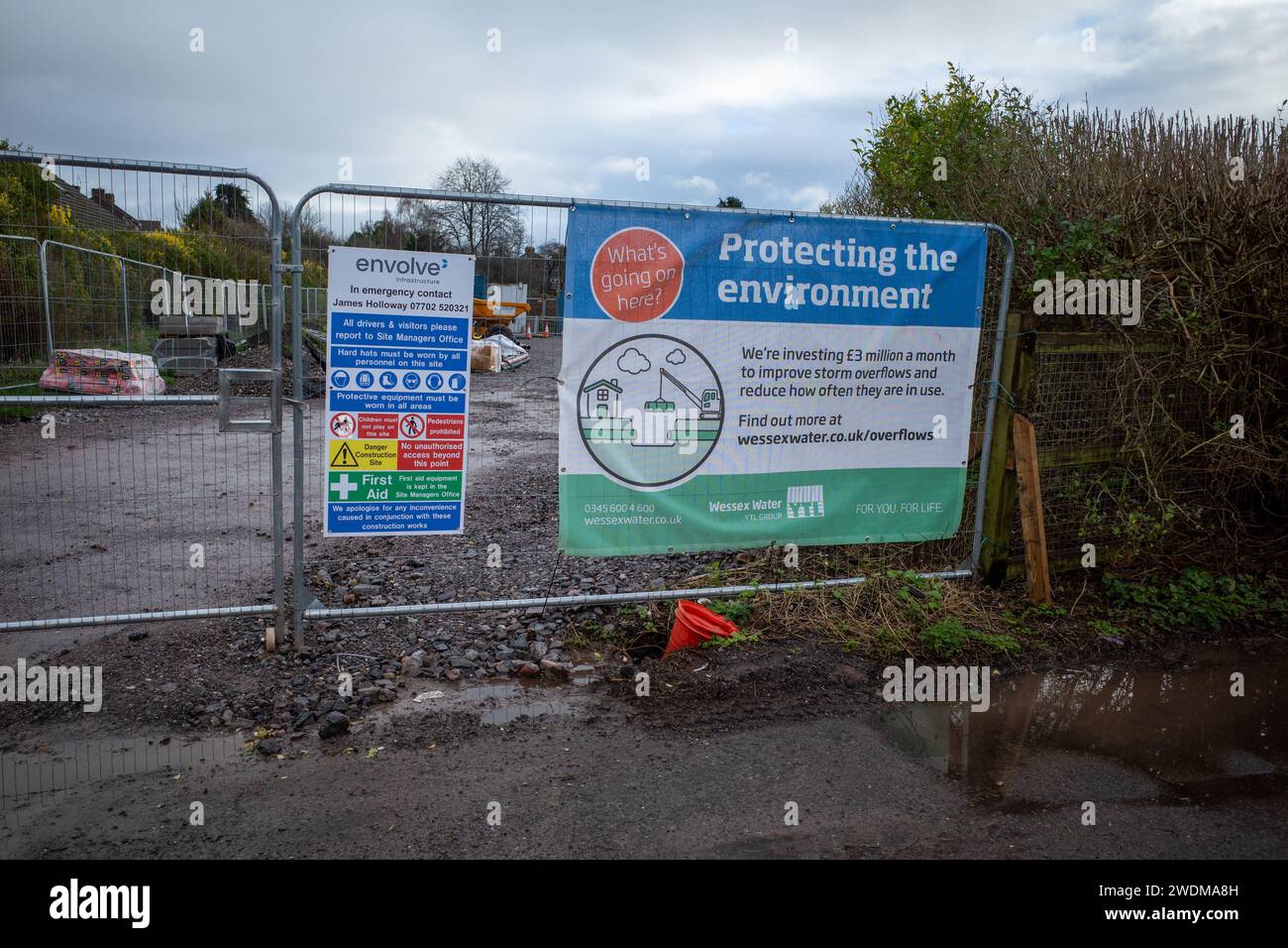 Wessex Water protecting the environment by improving storm overflow in ...
