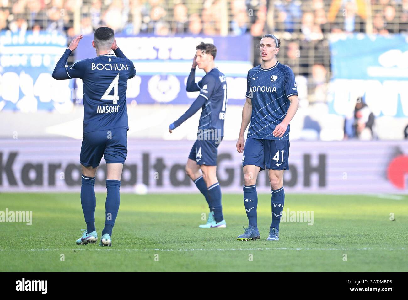 Bochum, Deutschland. 20th Jan, 2024. 20.01.2024, Fussball, Bundesliga ...