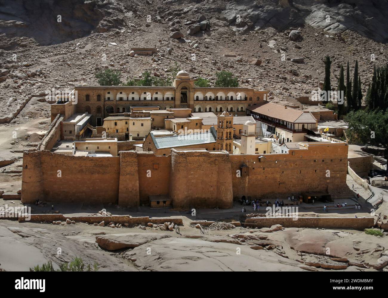 Saint Catherine's Monastery at Mount Sinai Egypt Stock Photo - Alamy
