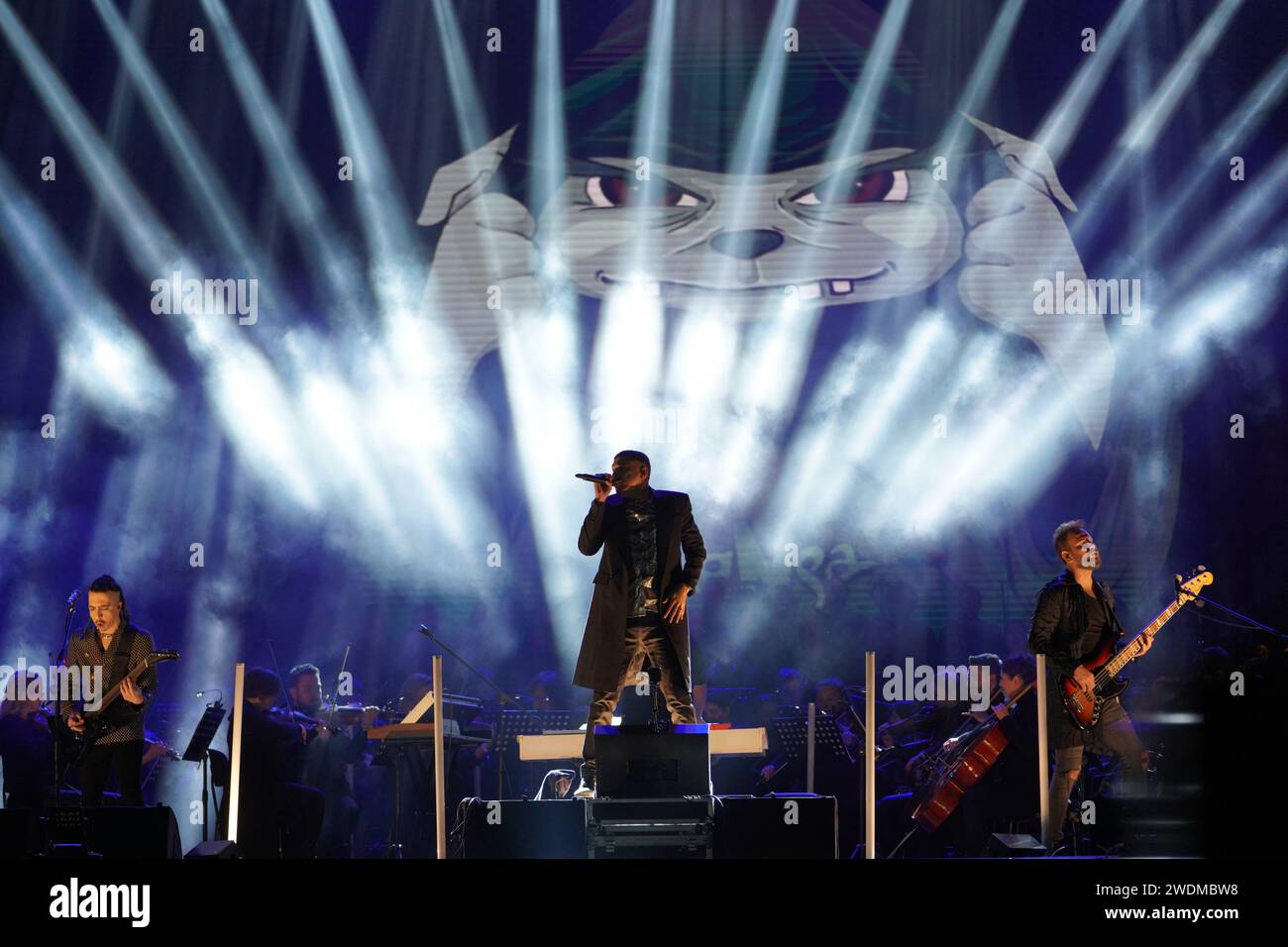 ISTANBUL, TURKIYE - MAY 29, 2023: Manga concert in celebrations of ...