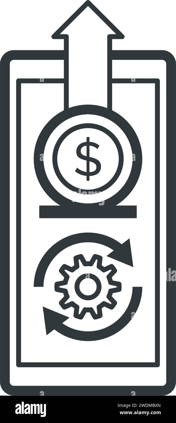 Direct debit icon vector vectors hi-res stock photography and images ...