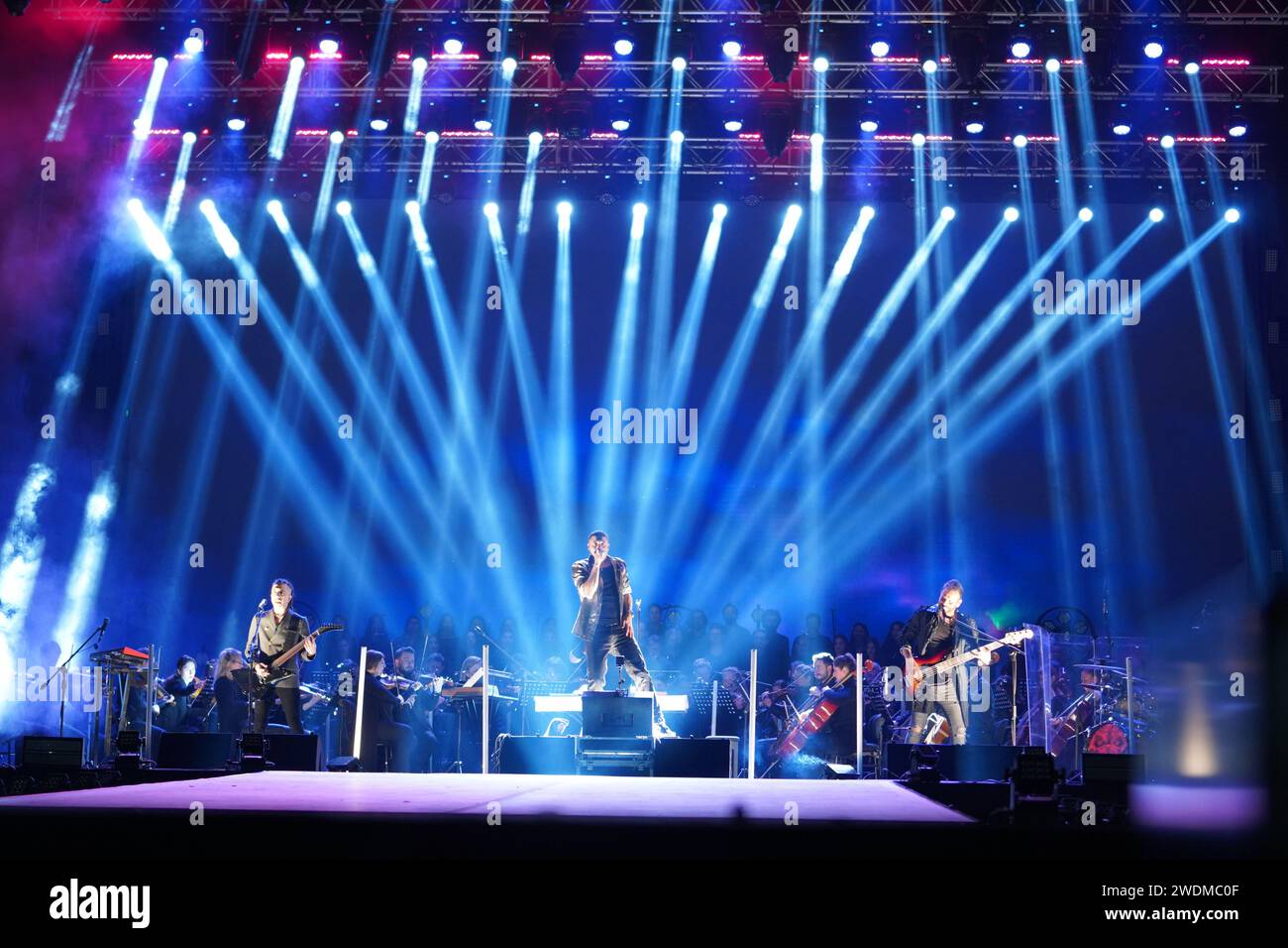 ISTANBUL, TURKIYE - MAY 29, 2023: Manga concert in celebrations of ...