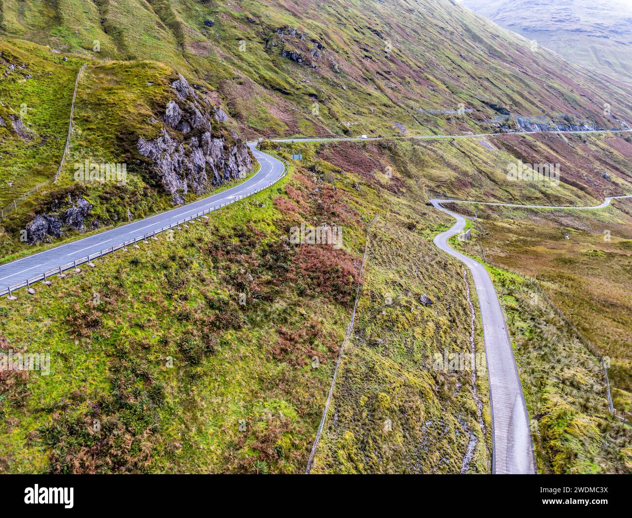 Landslide aerial rockslide hi-res stock photography and images - Alamy