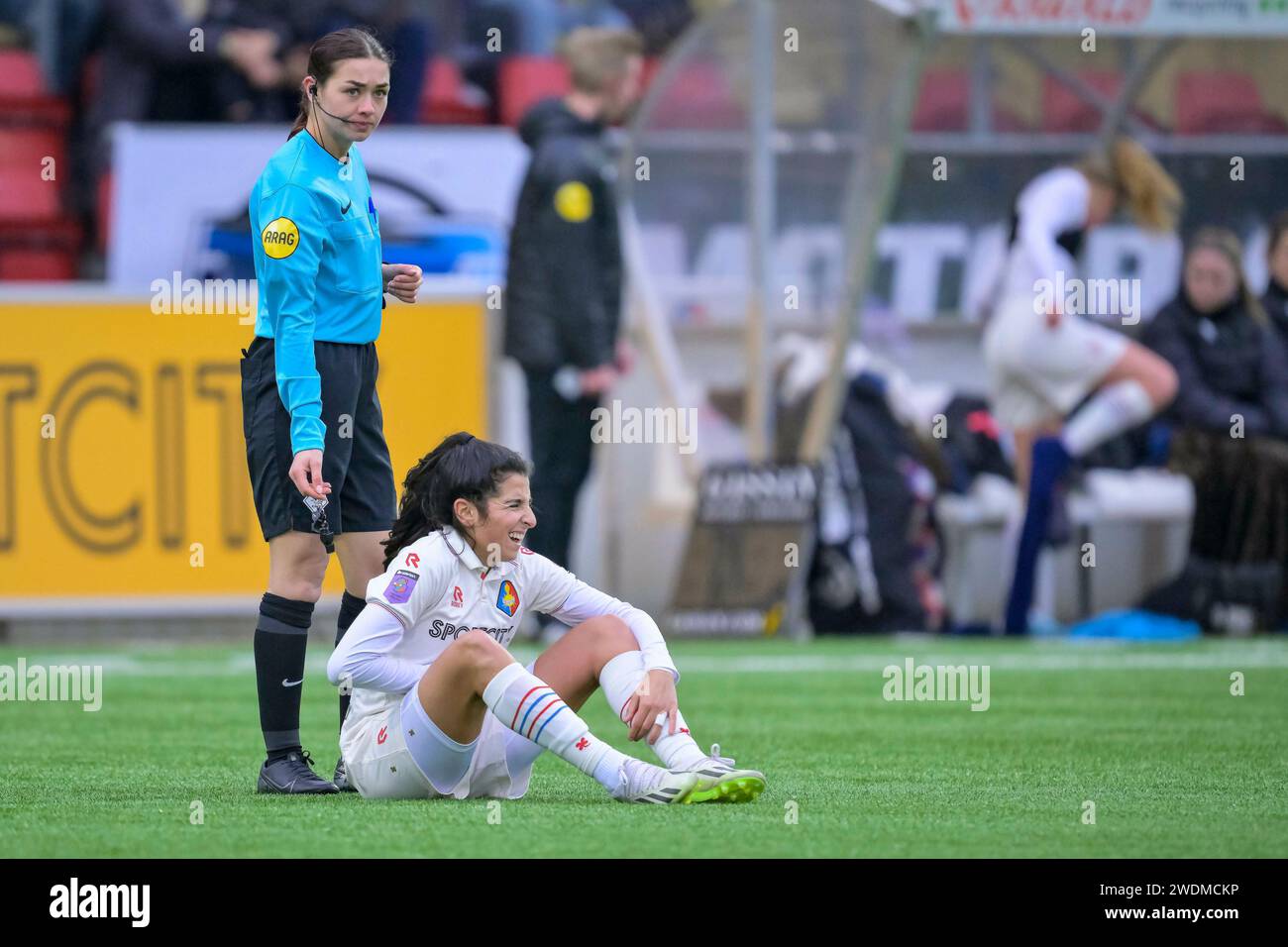 Velsen, Netherlands. 21st Jan, 2024. VELSEN, NETHERLANDS - JANUARY 21 ...