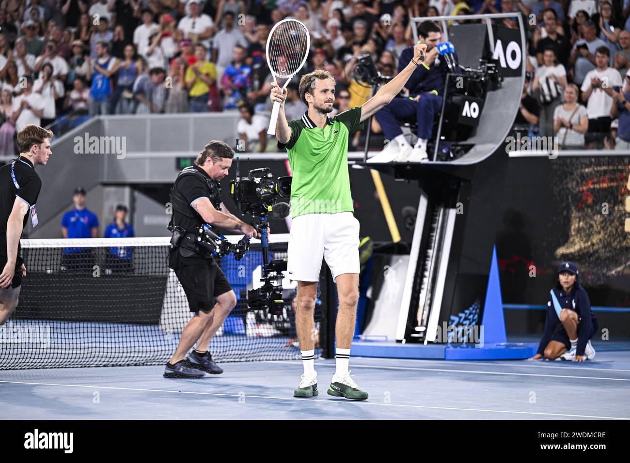 Daniil Medvedev during the Australian Open AO 2024 Grand Slam tennis ...