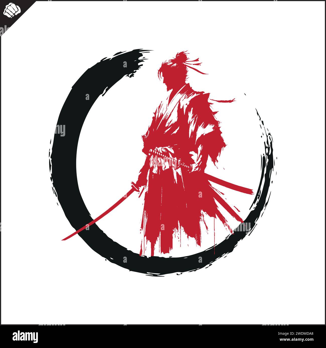 Samurai sword fight japan hi-res stock photography and images - Alamy