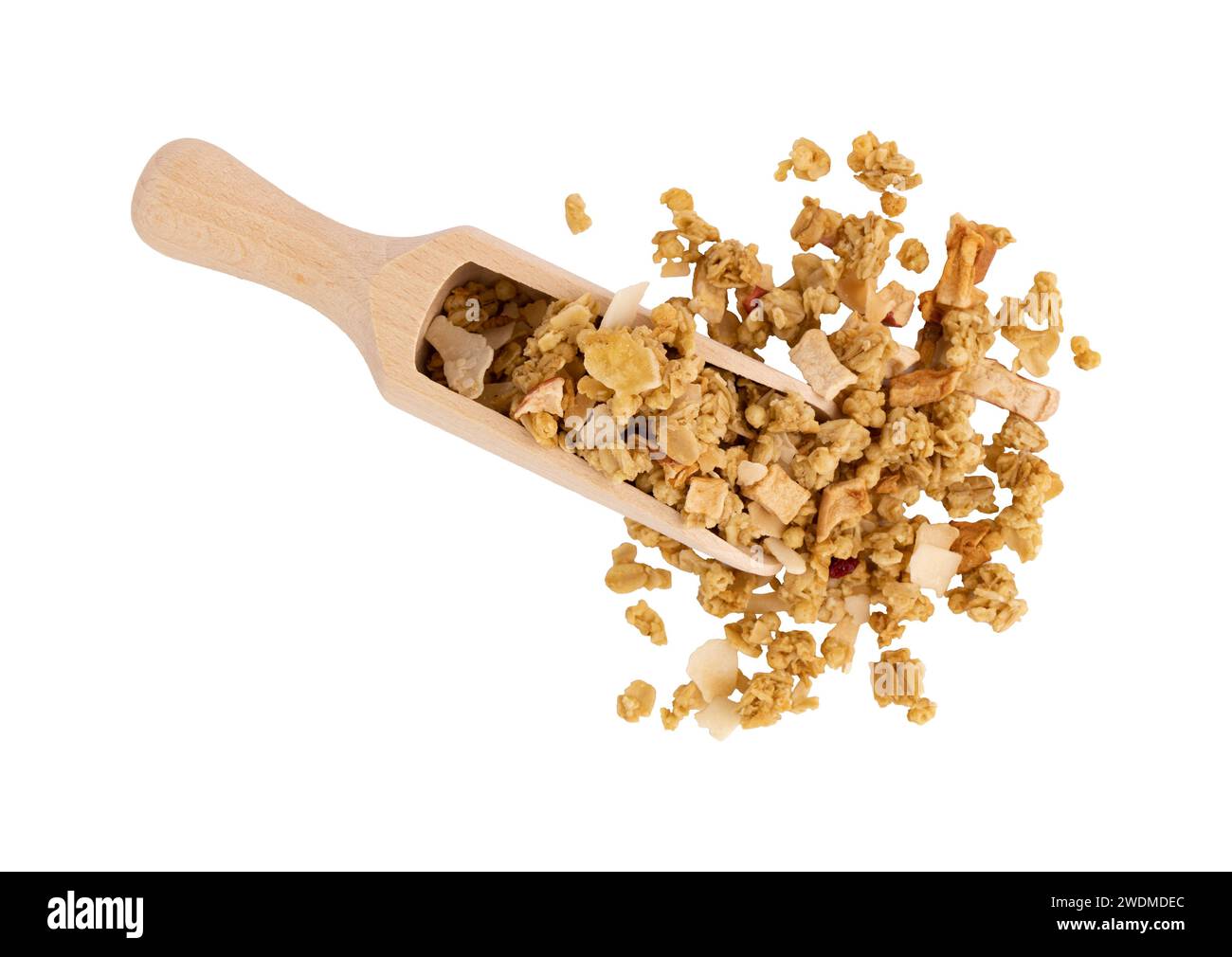 Homemade nut granola in Cut Out Stock Images & Pictures - Alamy