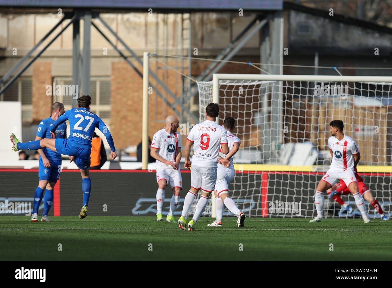 Szymon Zurkowski (Empoli) he scored the first goal for his team during ...