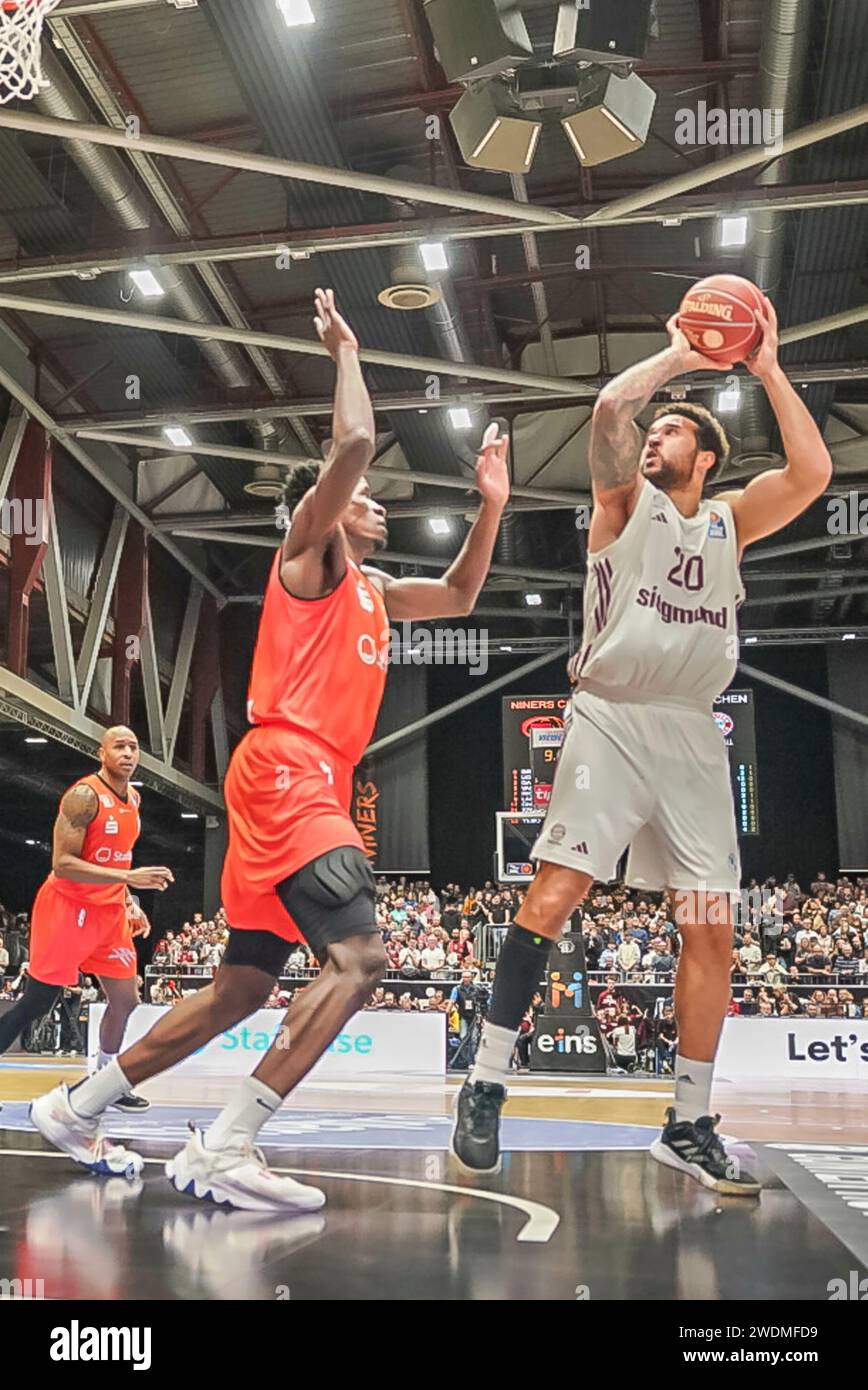 Chemnitz, Deutschland 21. Januar 2024: 1.BBL - 2023/2024 - Niners ...