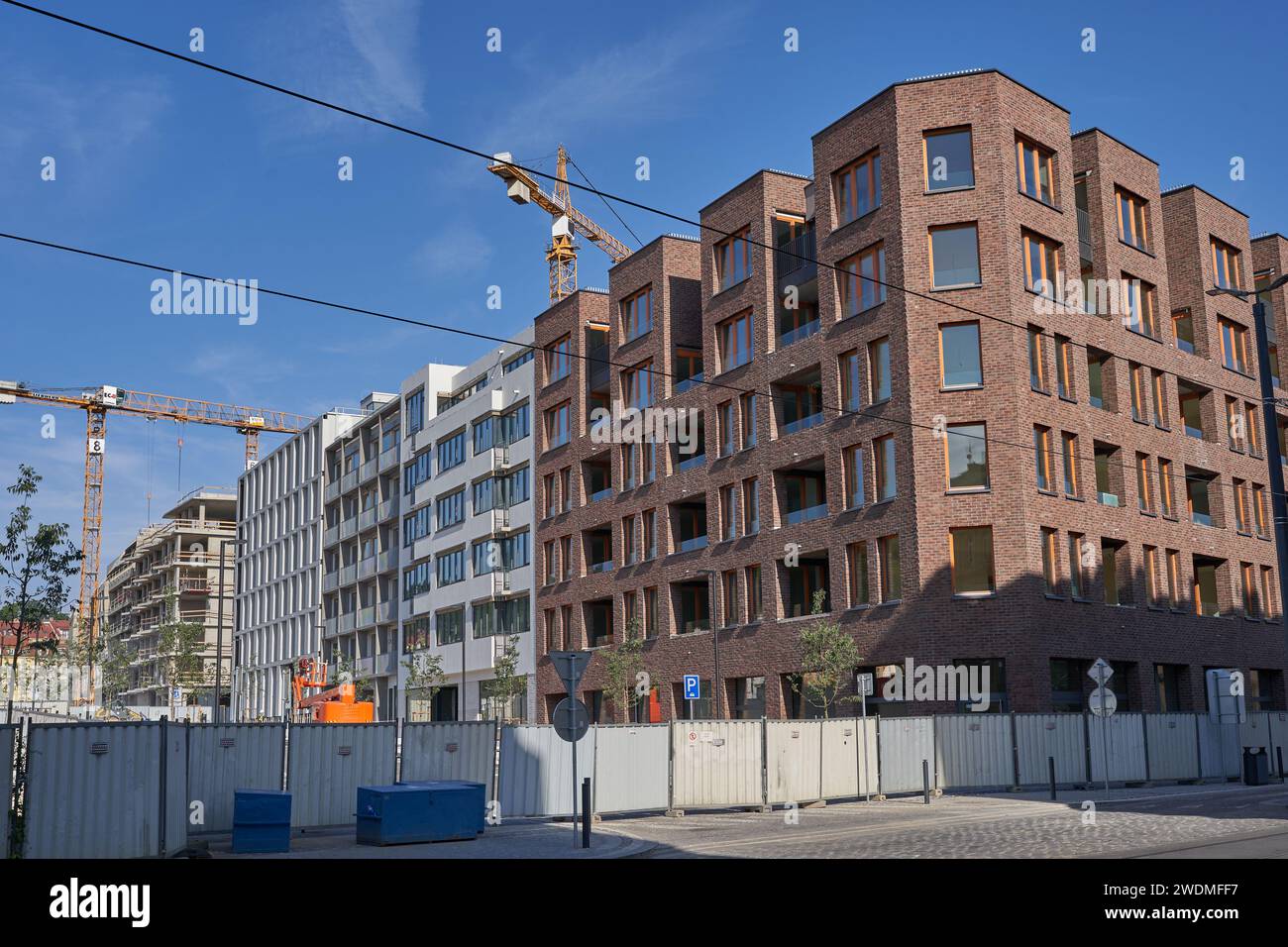 Prague, Czech Republic - July 5, 2023 - Smichov City - new office ...