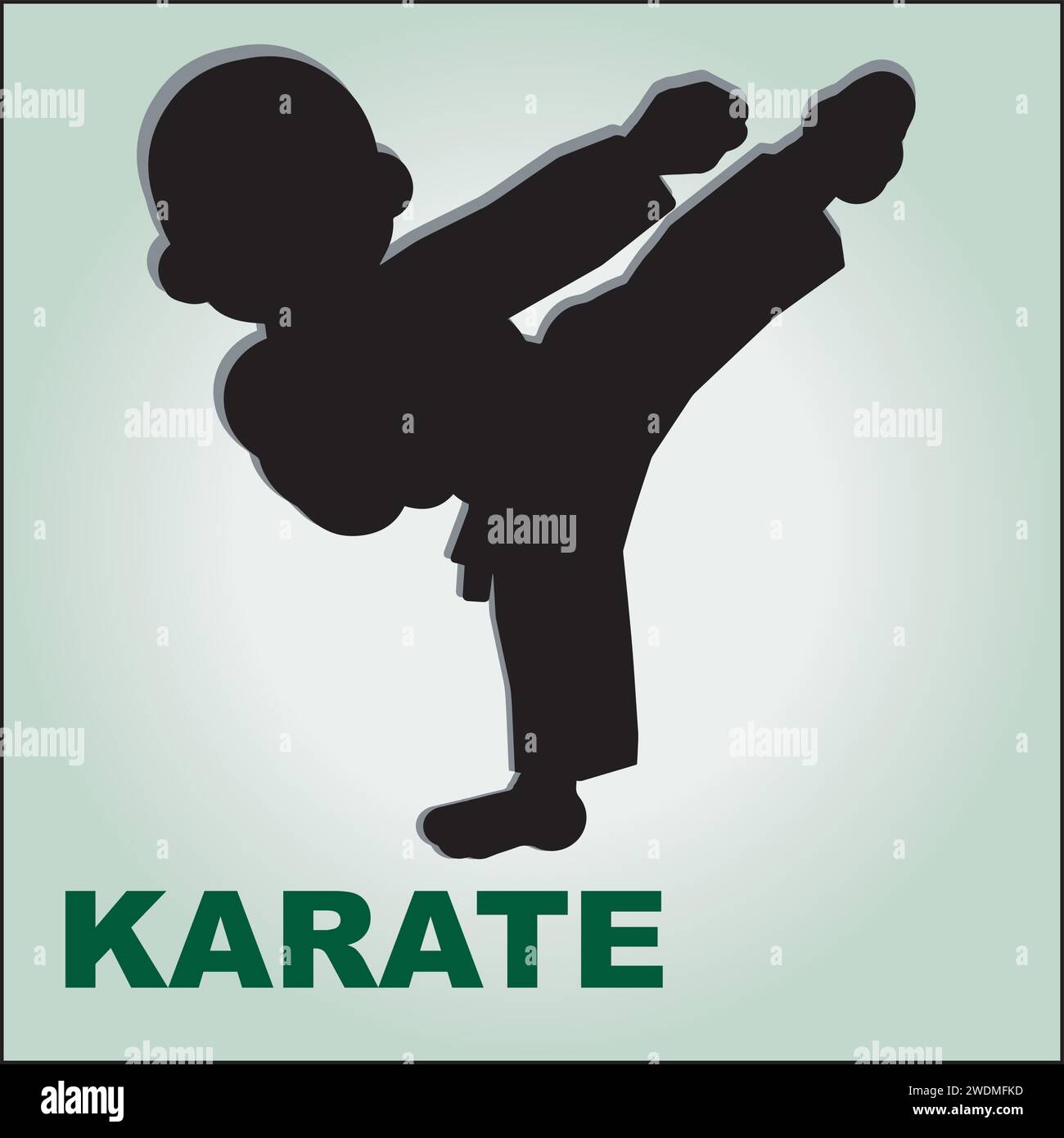 Dojo child Stock Vector Images - Alamy