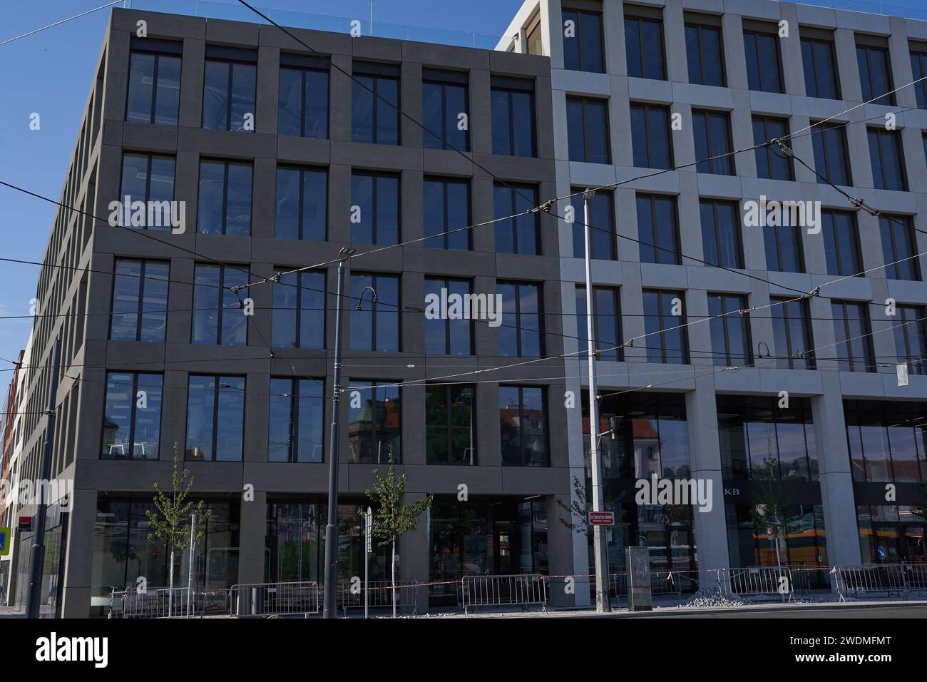 Prague, Czech Republic - July 5, 2023 - Smichov City - new office ...