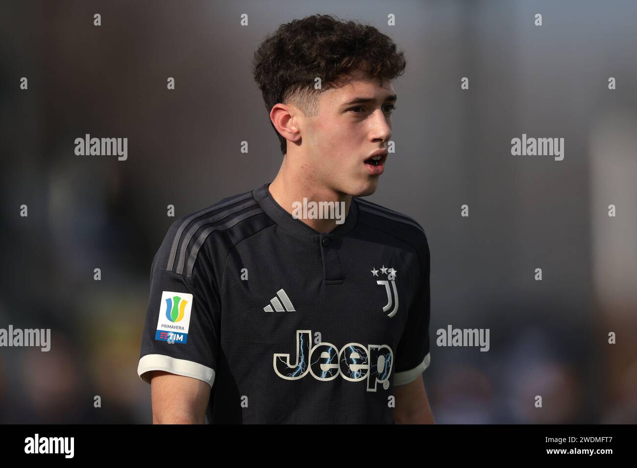 Vinovo, Italy. 21st Jan, 2024. Diego Ripani of Juventus during the ...
