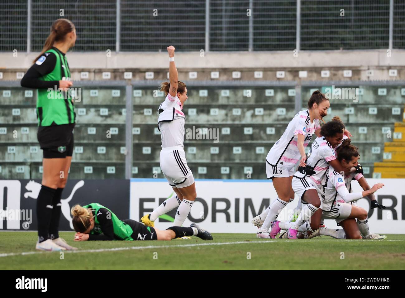 Sassuolo, Italy. 21st Jan, 2024. Jennifer Echegini of Juventus Women ...