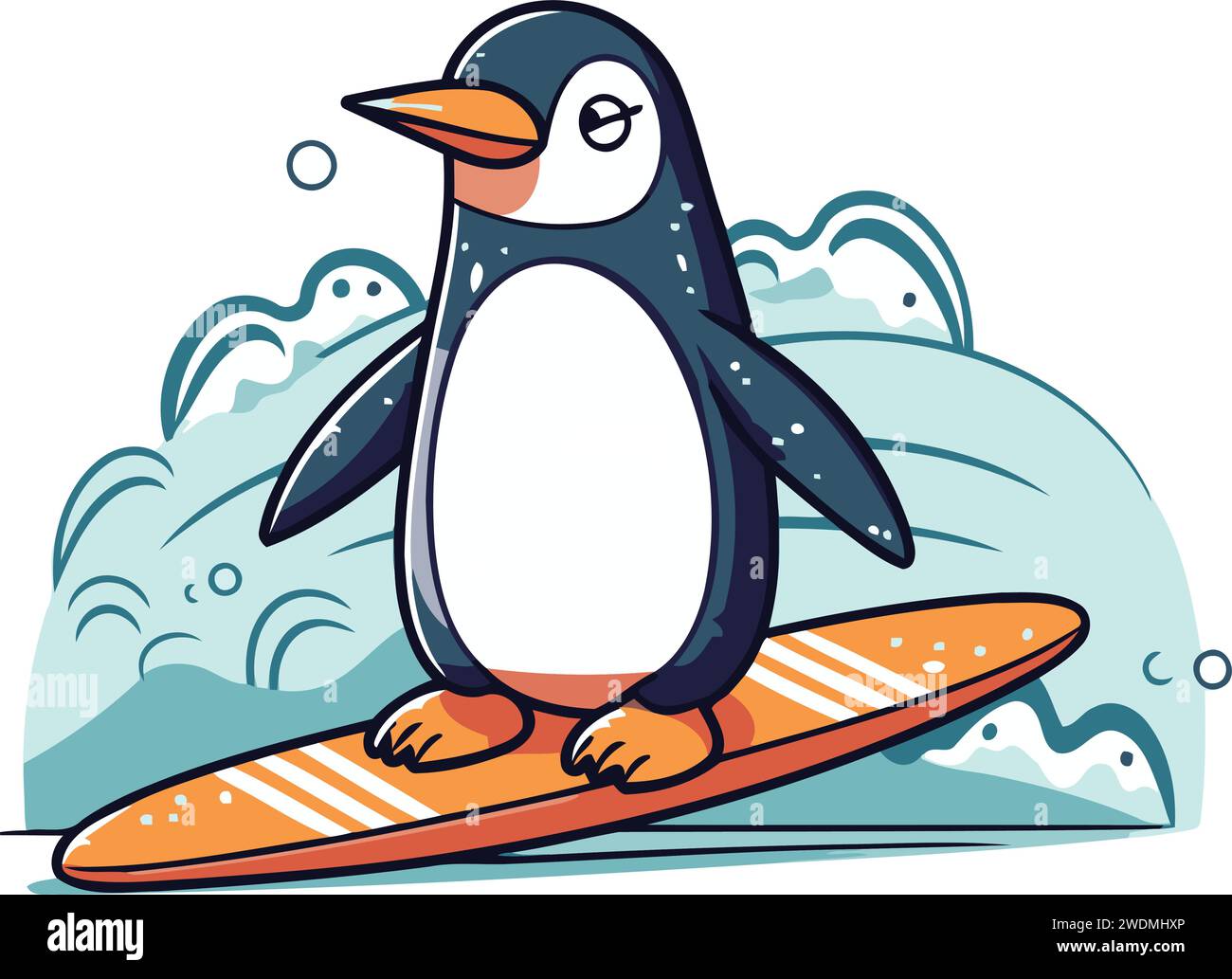 Surfboard drawing Cut Out Stock Images & Pictures - Alamy