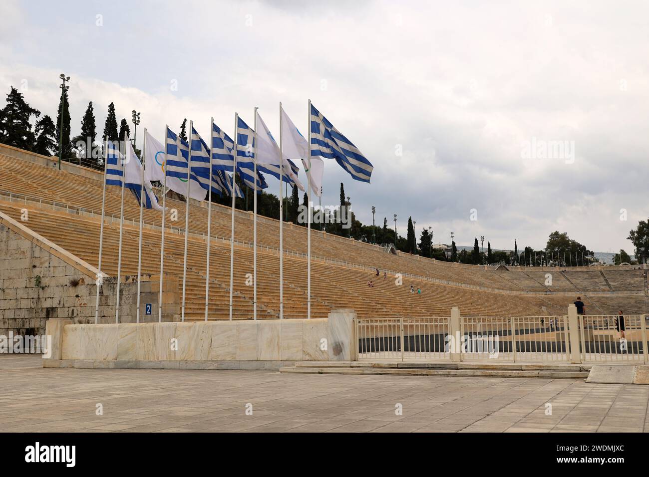 The Panathenaic Stadium in Athens-Greece Stock Photo - Alamy