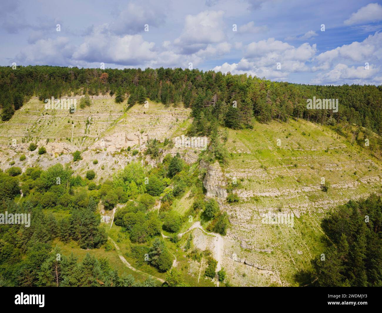 Luftbild Jonastal Das Außenlager Ohrdruf wurde im November 1944 ...