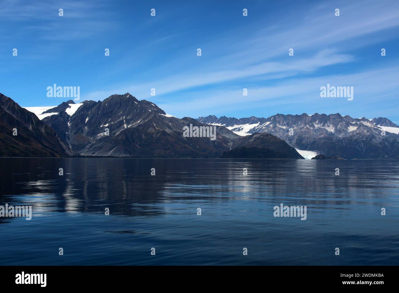 Alaska landscape in Aialik Bay-Kenai National Park Stock Photo - Alamy