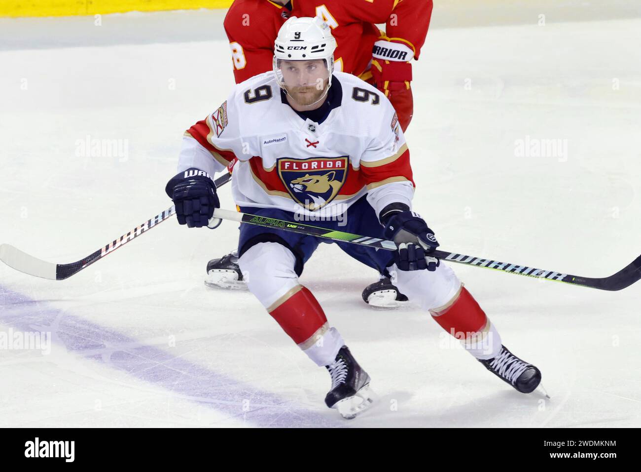 NHL profile photo on Florida Panthers player Sam Bennett at a game ...