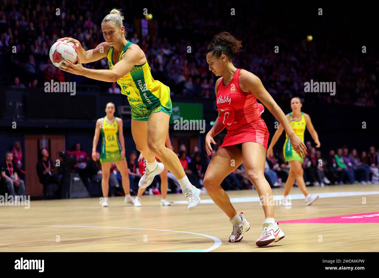 OVO Wembley Arena, London, UK. 21st Jan, 2024. Vitality Netball Nations ...