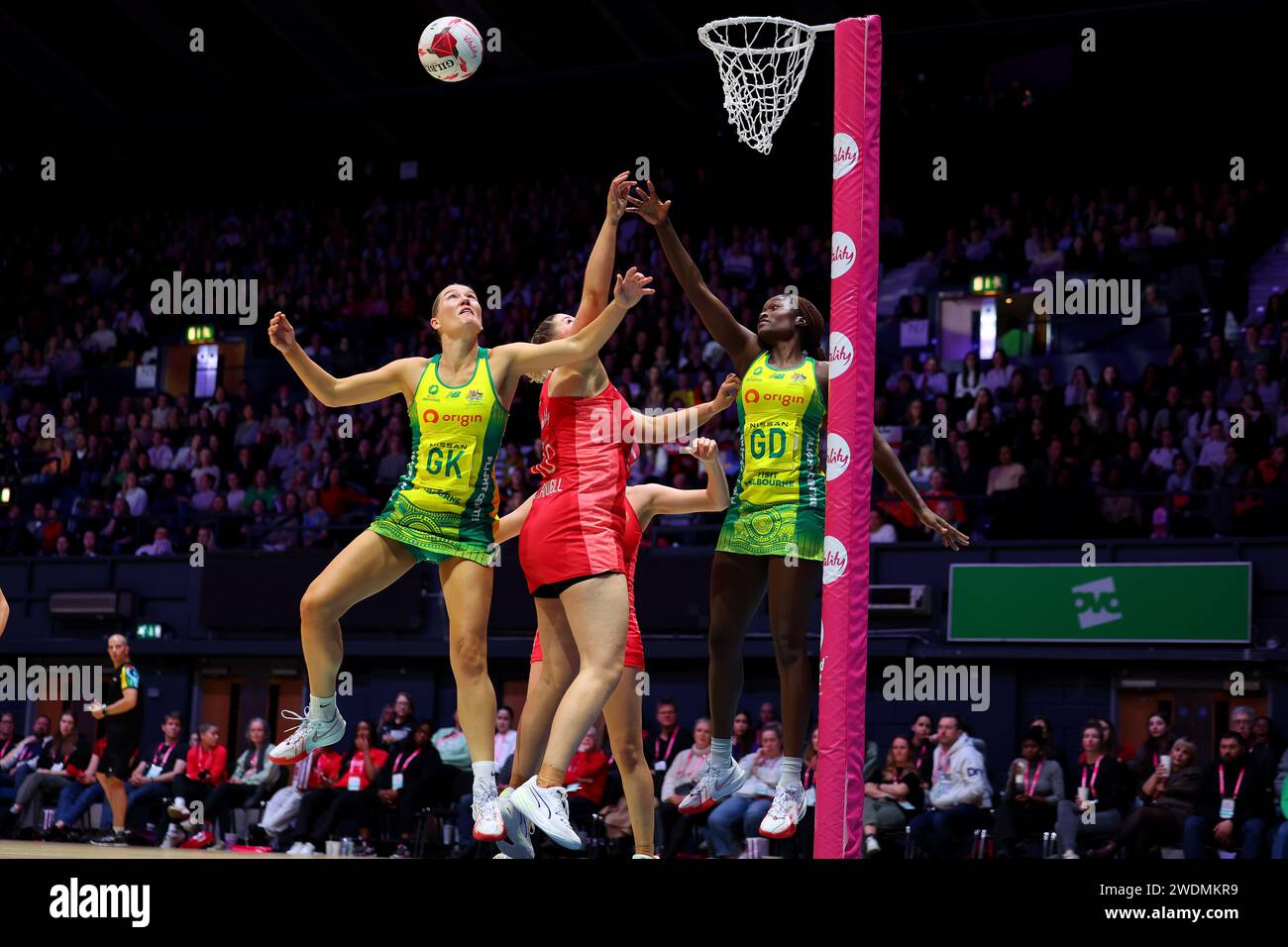 OVO Wembley Arena, London, UK. 21st Jan, 2024. Vitality Netball Nations ...