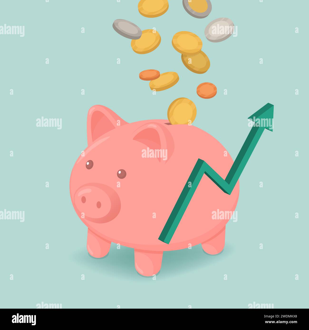 Positive banking Stock Vector Images - Alamy