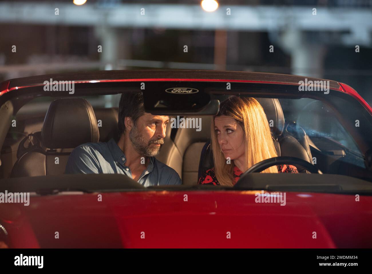 HUGO SILVA and ALEJANDRA JIMENEZ in BUSCANDO A COQUE, directed by CÉSAR ...