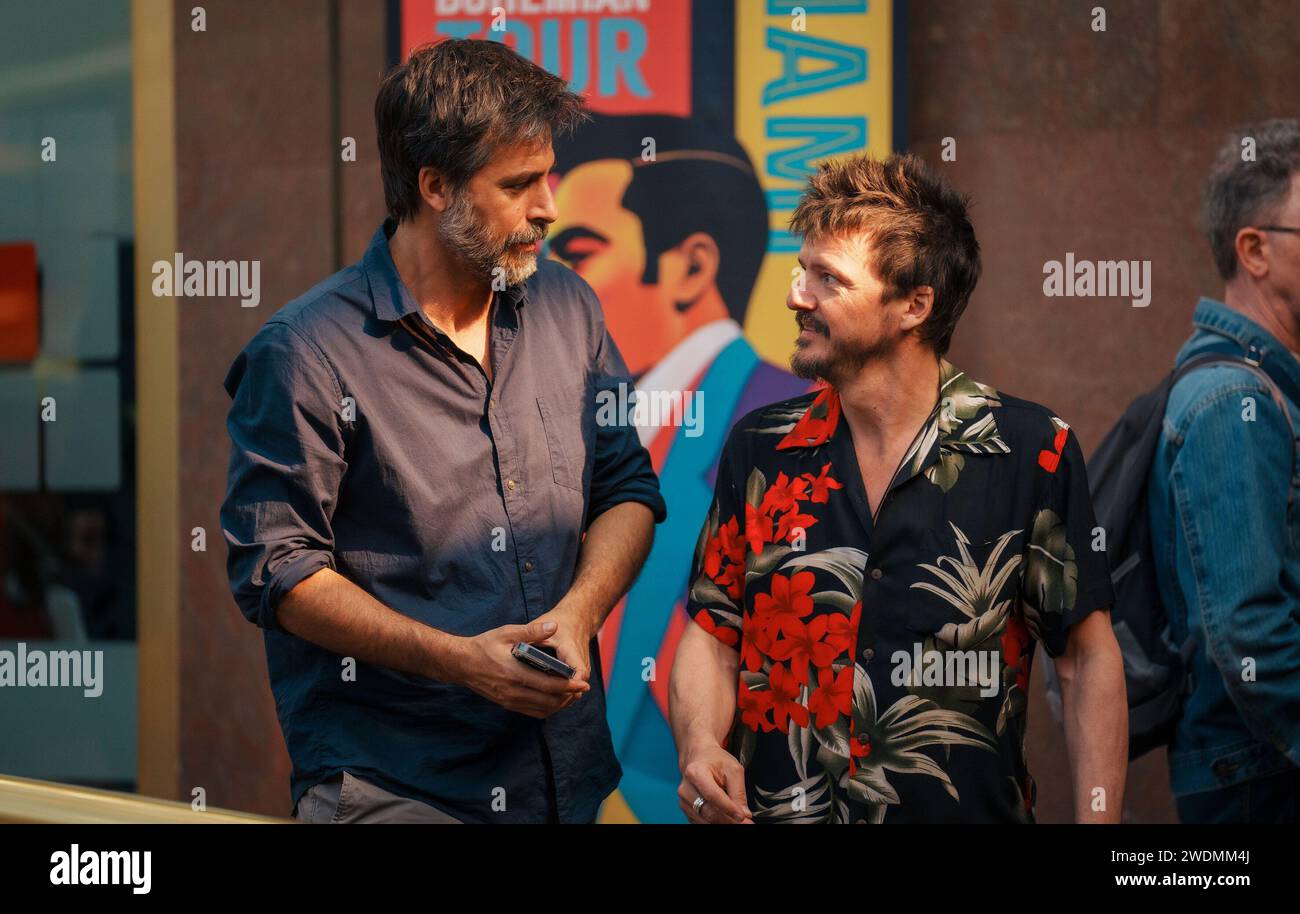 COQUE MALLA and HUGO SILVA in BUSCANDO A COQUE, directed by CÉSAR F ...