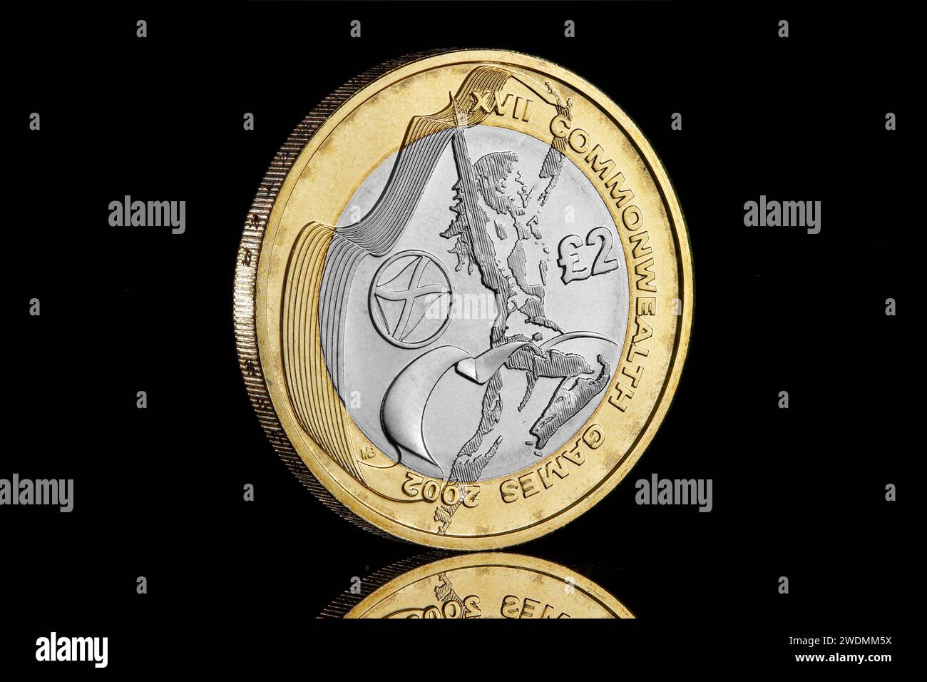 £2 coin to commemorate 2002 Commonwealth Games held in Manchester. This ...