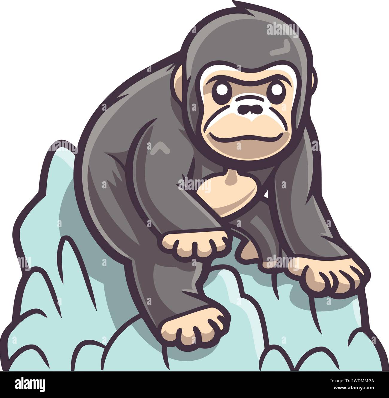 Monkey rock Cut Out Stock Images & Pictures - Alamy