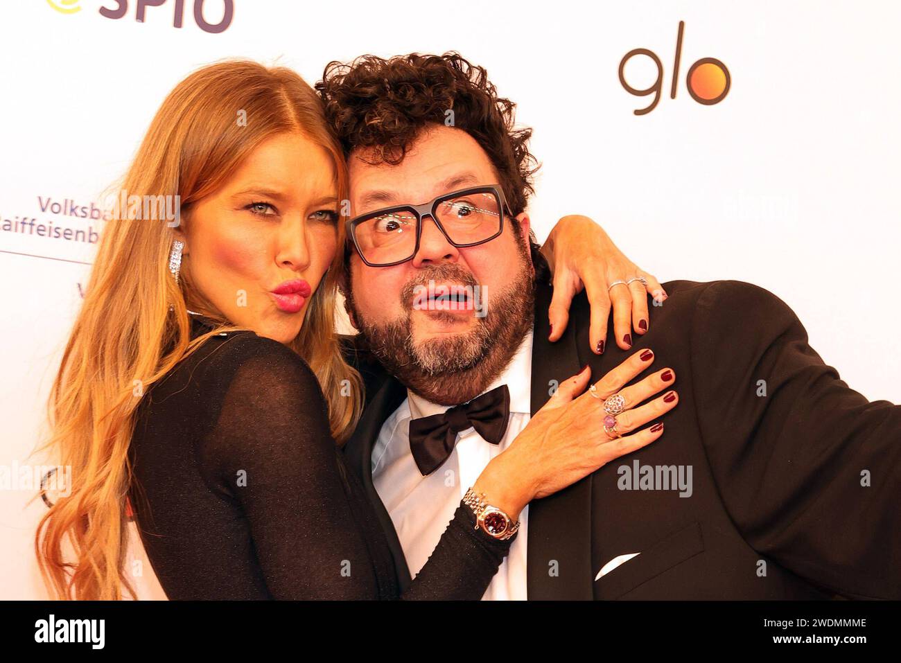 Deutscher Filmball 2024 Laura Karasekund Oliver Polak beim deutschen ...