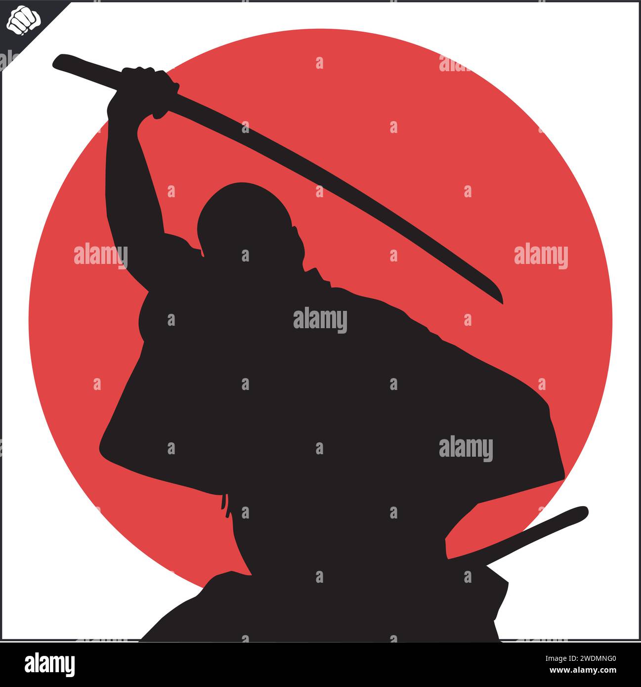 Martial art colored simbol, logo. Karate creative design emblem Stock ...