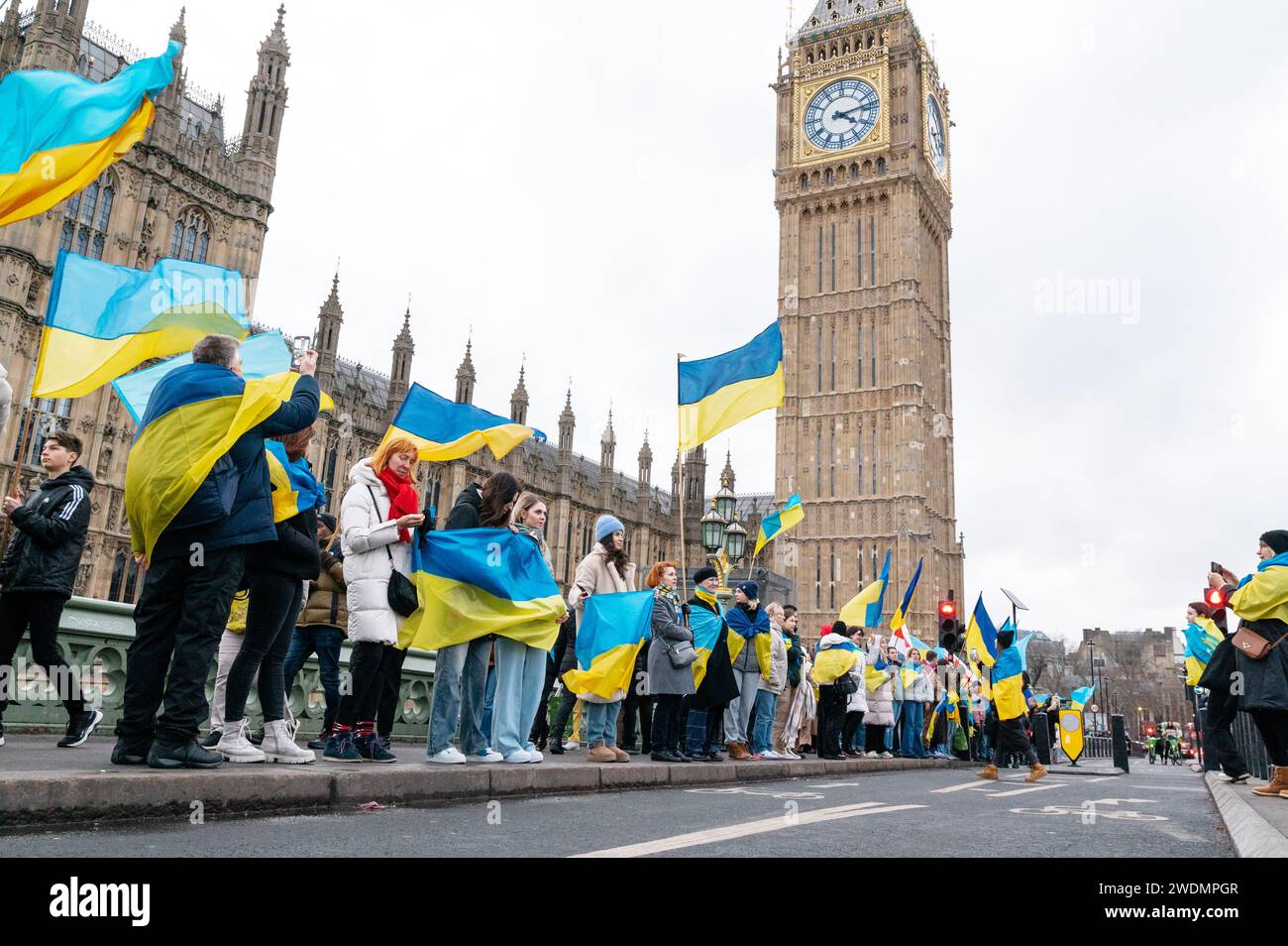Kids protest westminster bridge hi-res stock photography and images - Alamy
