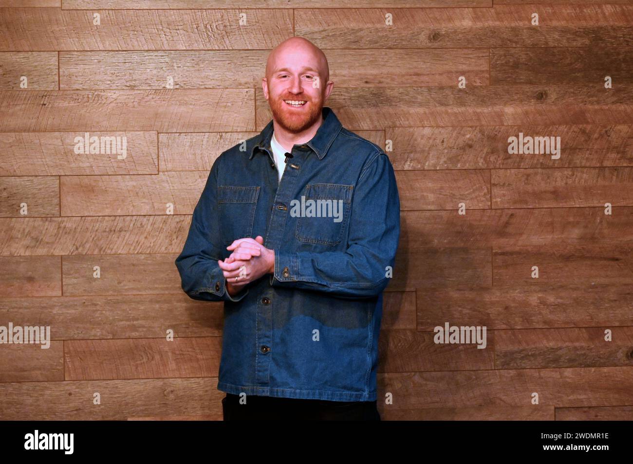 Bald men with beard hi-res stock photography and images - Alamy