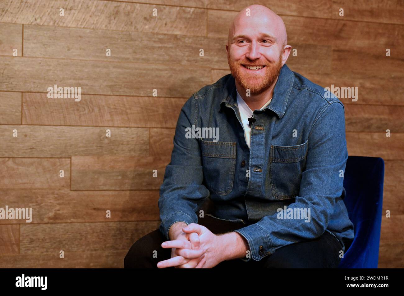 Bald men with beard hi-res stock photography and images - Alamy