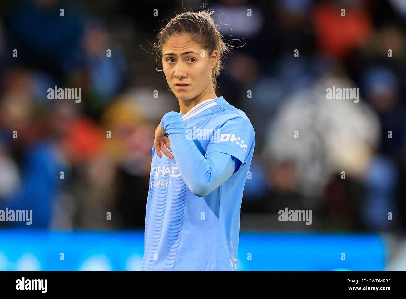 Laia Aleixandri of Manchester City during the The FA Women's Super ...