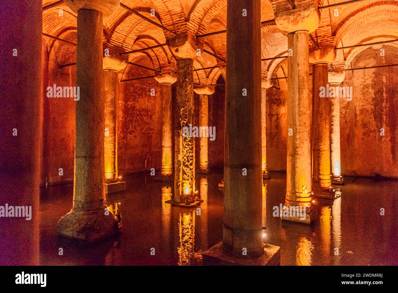 Basilica Cistern, Sunken Palace, Istanbul, Turkey Stock Photo - Alamy