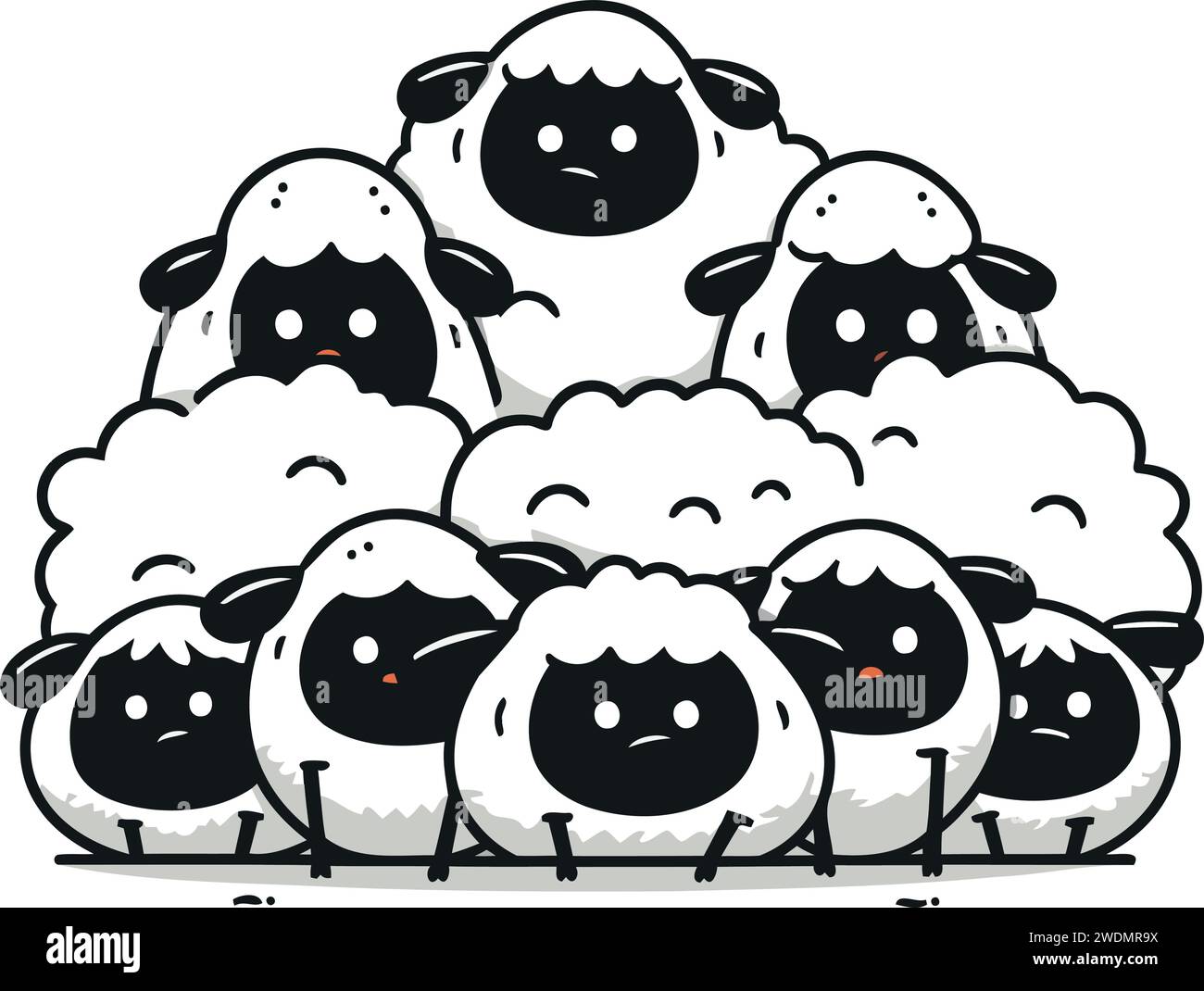 Lambfold Stock Vector Images - Alamy