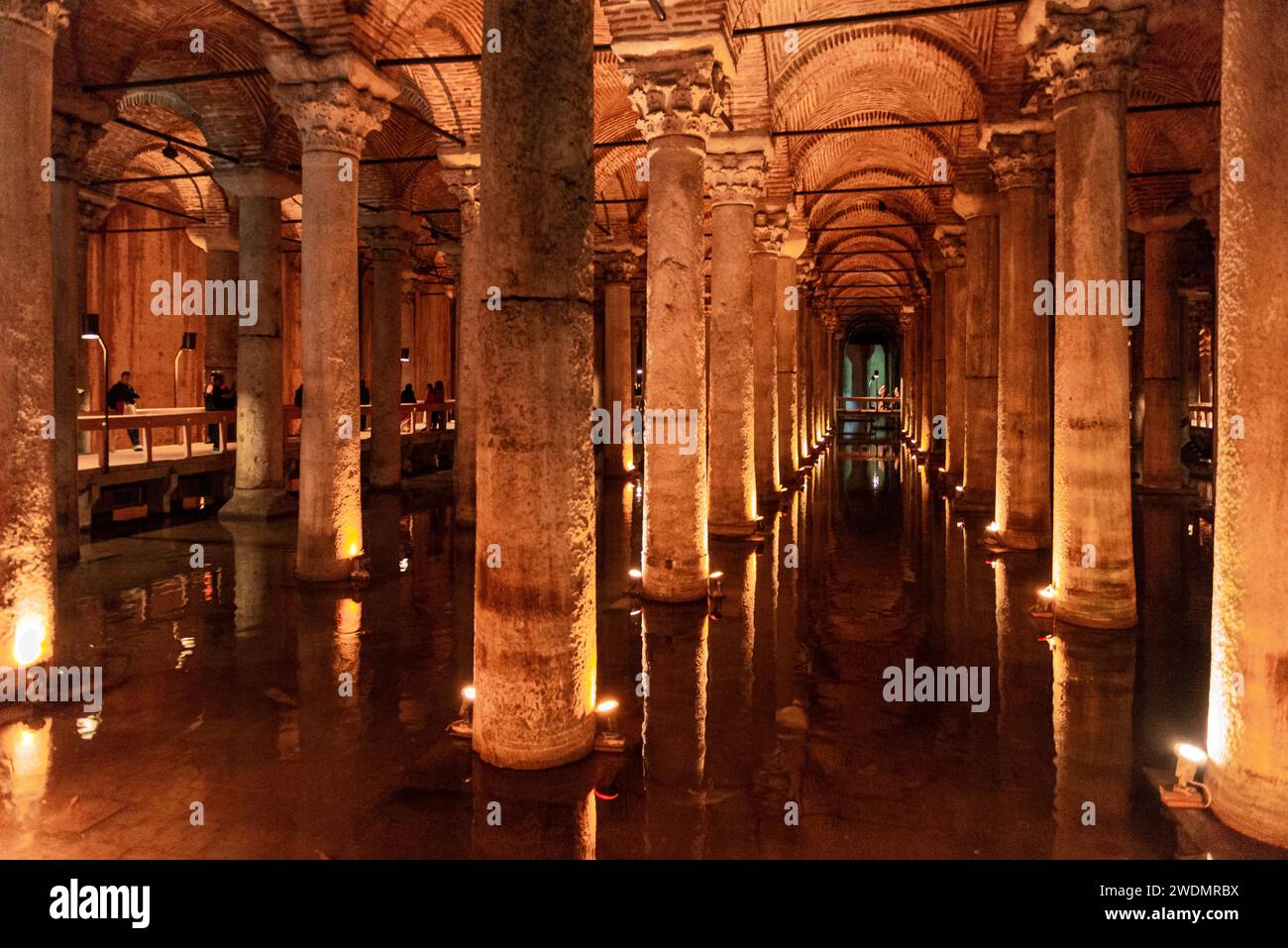 Basilica Cistern, Sunken Palace, Istanbul, Turkey Stock Photo - Alamy