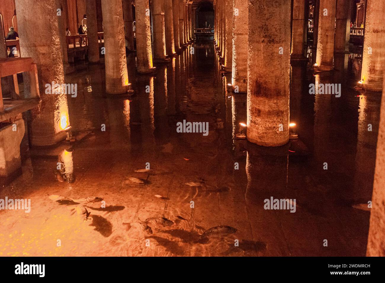 Basilica Cistern, Sunken Palace, Istanbul, Turkey Stock Photo - Alamy