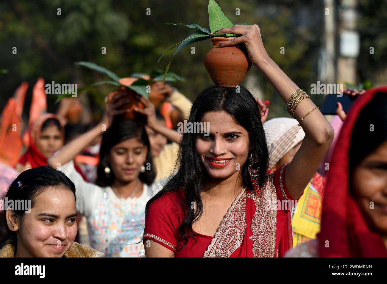 New Delhi, India. 21st Jan, 2024. NOIDA, INDIA - JANUARY 21: Eve the ...