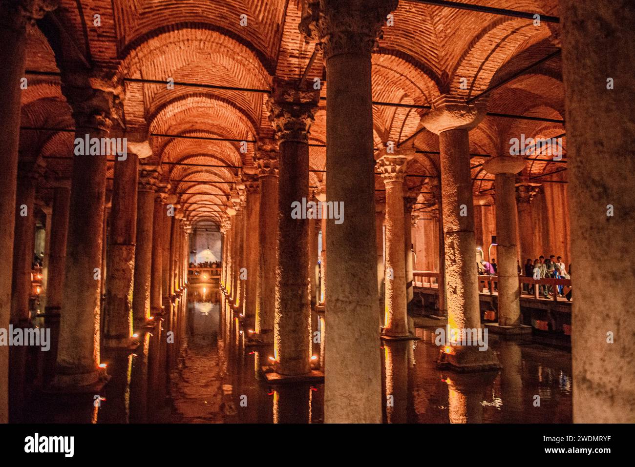 Basilica Cistern, Sunken Palace, Istanbul, Turkey Stock Photo - Alamy