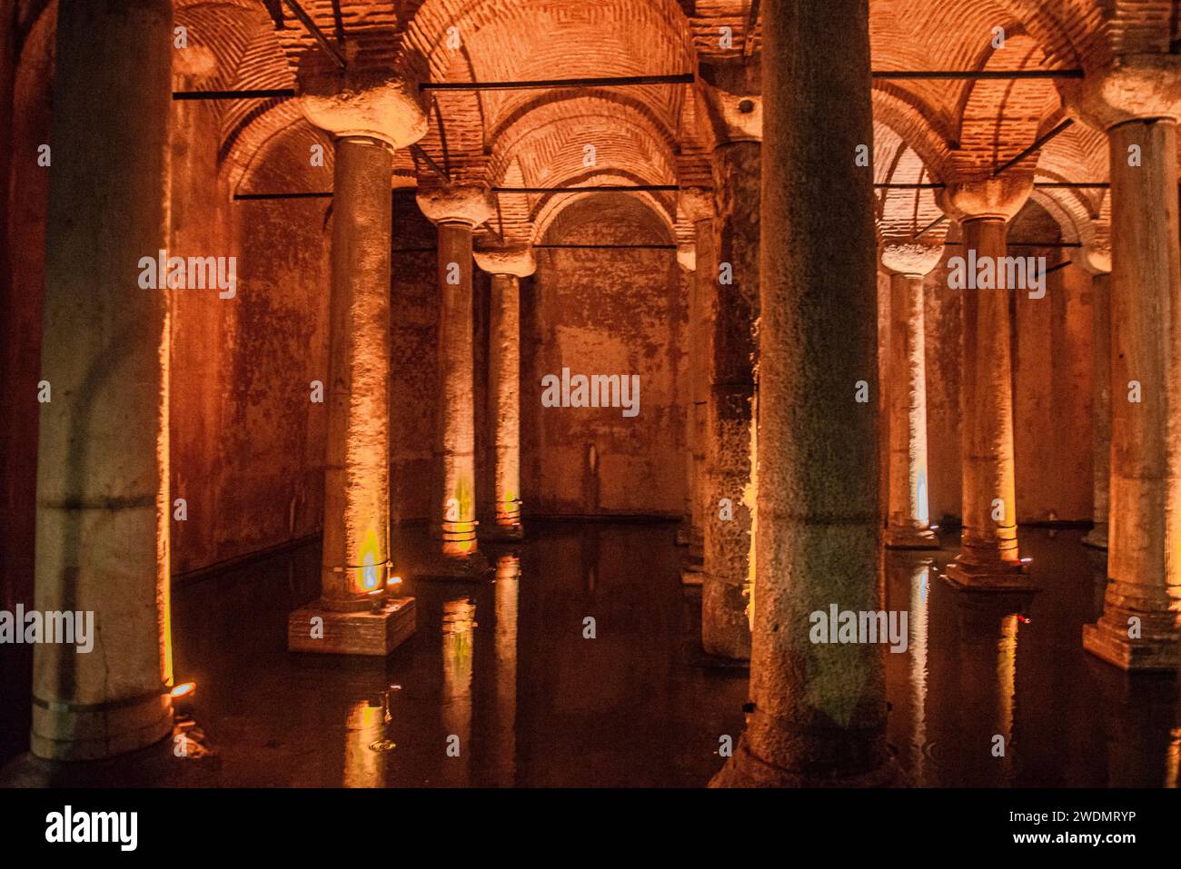 Basilica Cistern, Sunken Palace, Istanbul, Turkey Stock Photo - Alamy