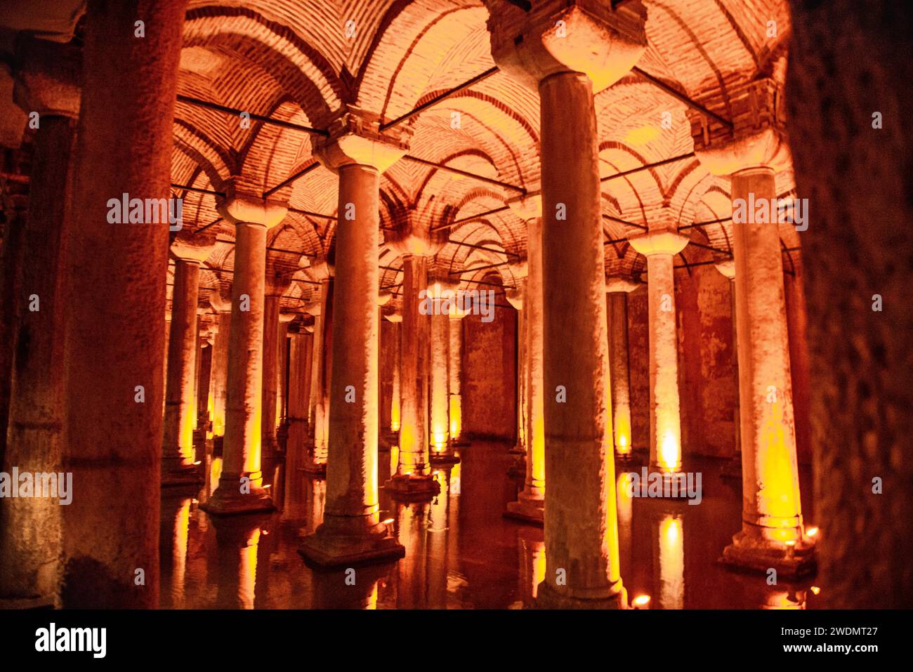 Basilica Cistern, Sunken Palace, Istanbul, Turkey Stock Photo - Alamy