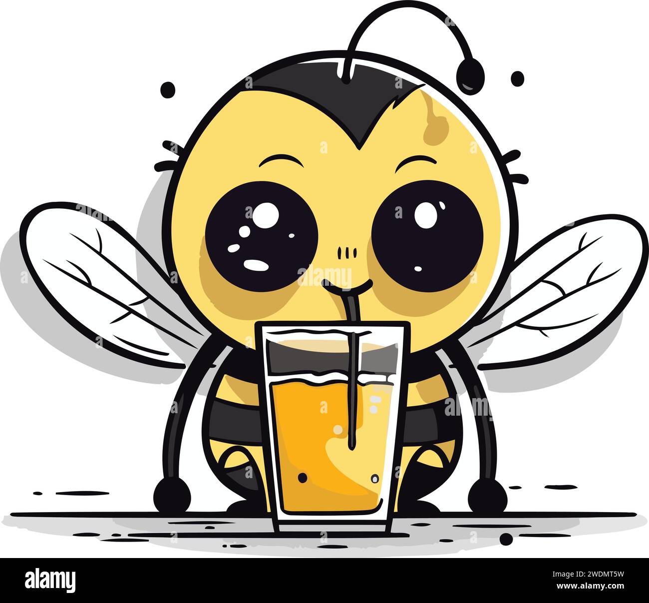 Bee juice Stock Vector Images - Alamy
