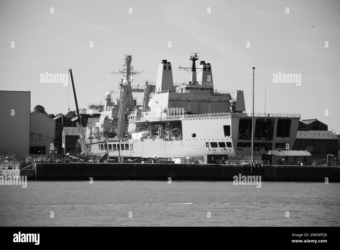 Rfa fort victoria Black and White Stock Photos & Images - Alamy