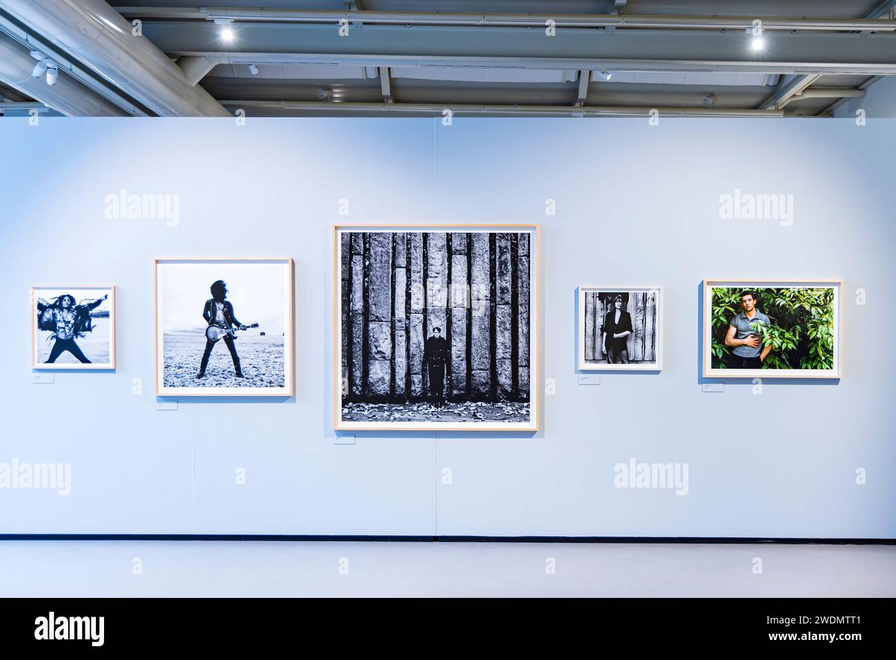 Amstelveen, The Netherlands - Januari 21, 2024: Exhibition of famous ...