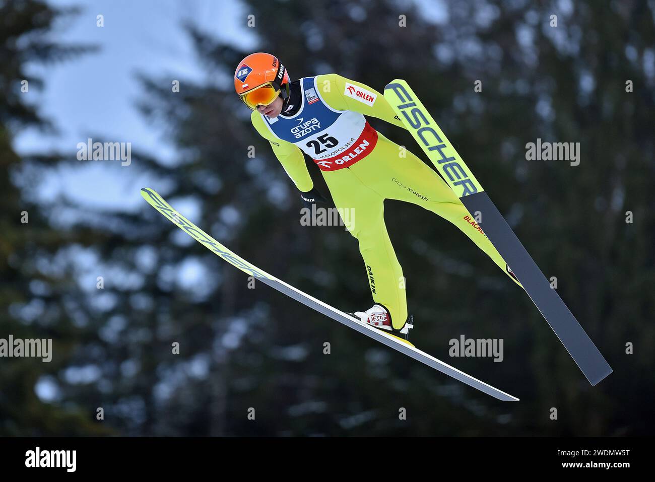 Zakopane, Poland. 21st Jan, 2024. Kamil Stoch during the FIS Ski ...