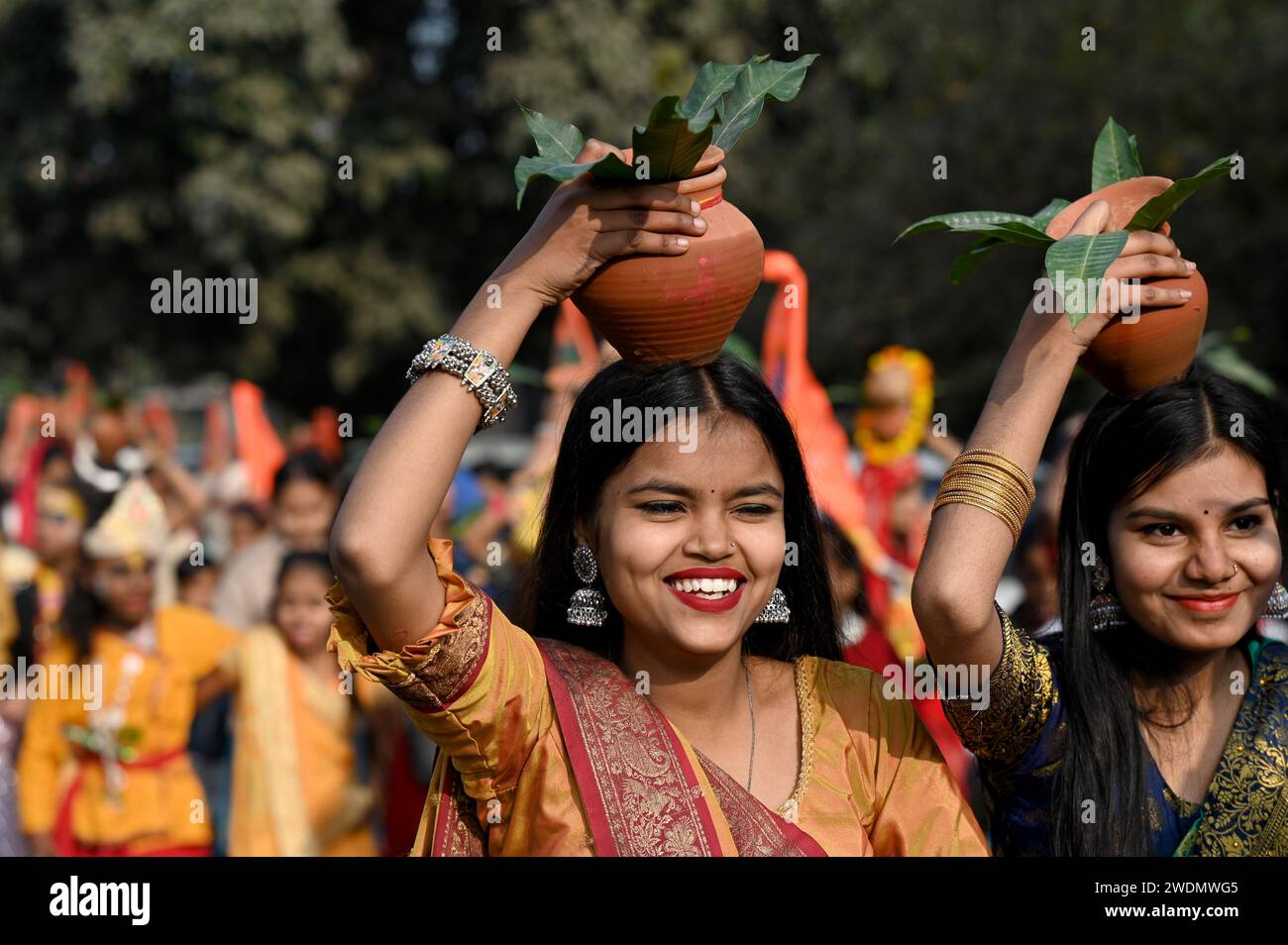 New Delhi, India. 21st Jan, 2024. NOIDA, INDIA - JANUARY 21: Eve the ...
