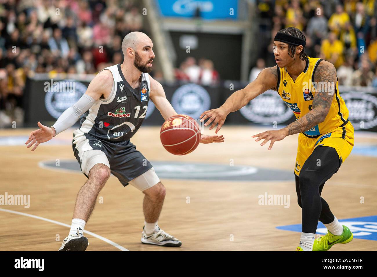 Ludwigsburg, Deutschland. 21st Jan, 2024. Tommy Kuhse (Rasta Vechta ...
